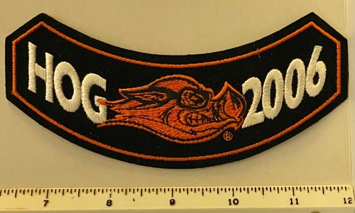 Harley-Davidson Motorcycle Embroidered Patch HARLEY OWNERS GROUP 2006 ...
