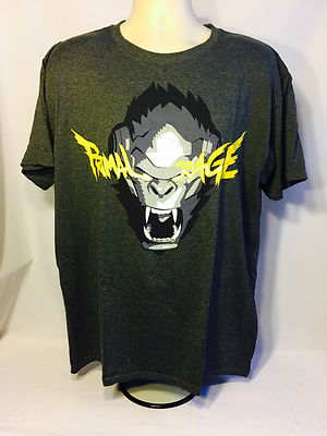 OVERWATCH WINSTON PRIMAL RAGE T-Shirt (LARGE) Loot Crate EXCLUSIVE ...
