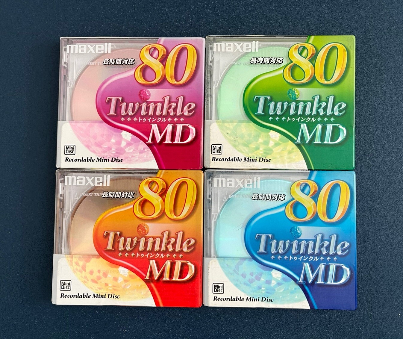 MAXELL Twinkle MD 80 Recordable Minidisc Sealed | eBay