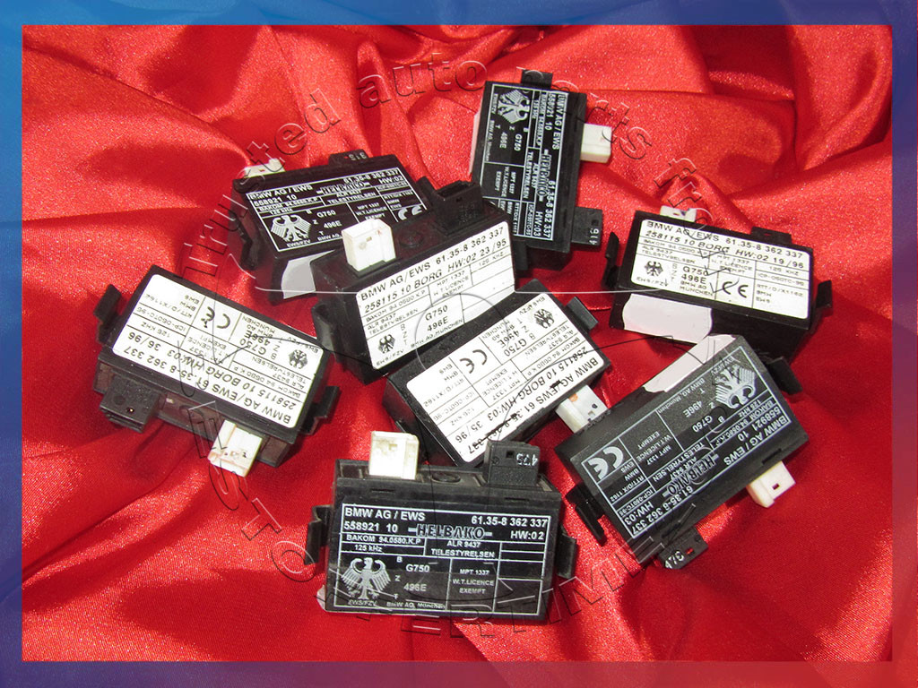 BMW E36 E34 E39 E38 E31 3 5 7 8 Z3'es AG/EWS TRANSMITTER RECEIVER ...