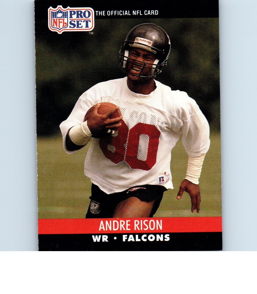 Andre Rison 434 Falcons 1990 Pro Set NFL Football Trading Card | eBay