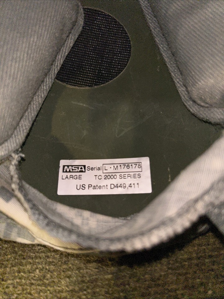 US Army MSA ACH Advanced Combat Helmet With Cover Large | eBay