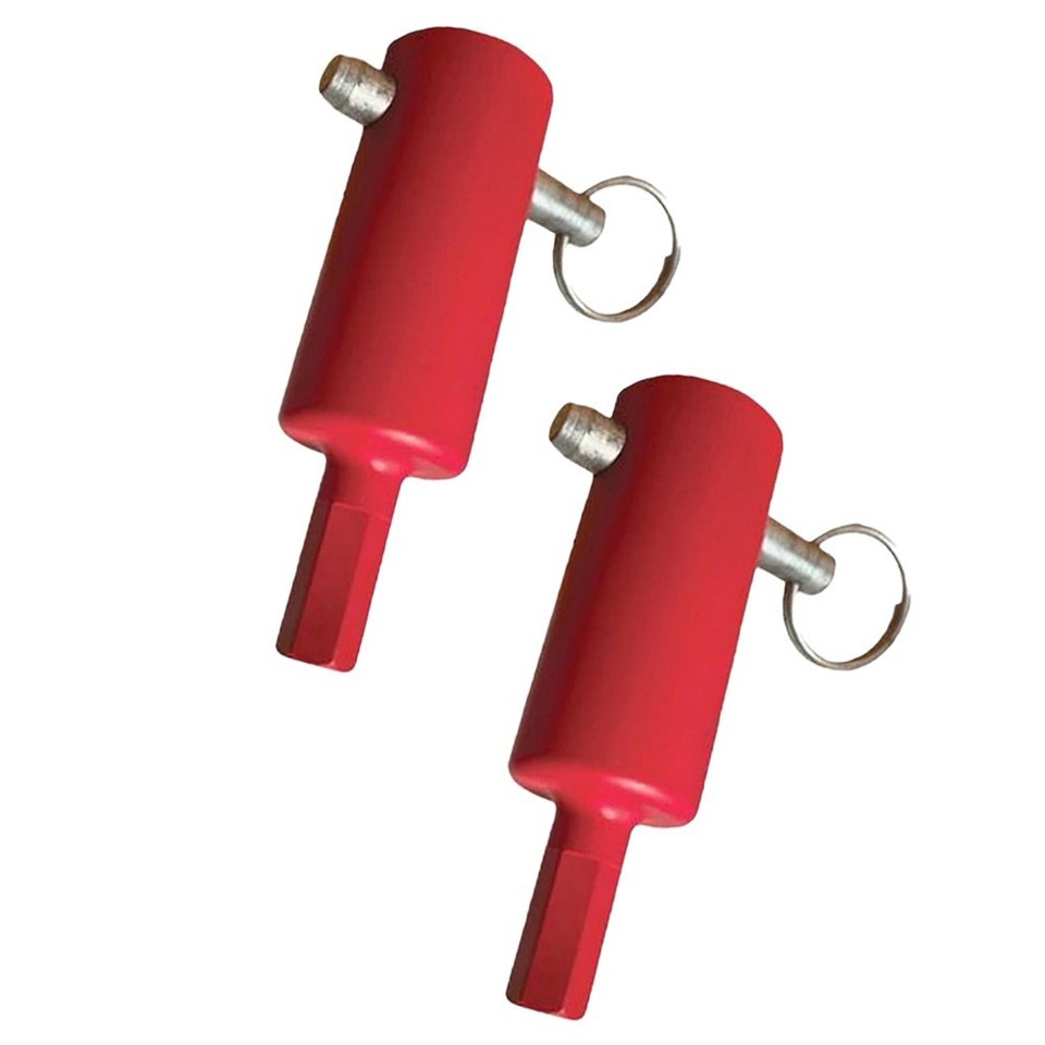 Quick Attach Trailer Drill Adapter Tool Metal for Trailer Use Red Color ...