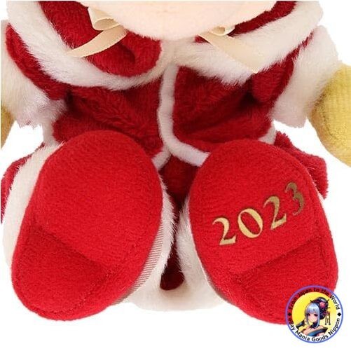 Disney Minnie Mouse Plush Badge Christmas 2023 Tokyo Disneyland ...