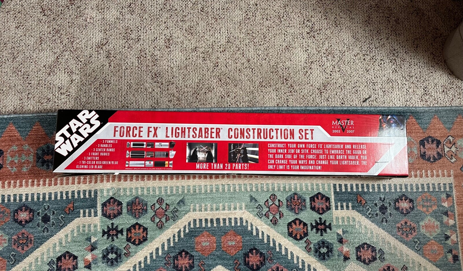 Star Wars Force FX Lightsaber Construction Set Master Replica 2007 SW ...