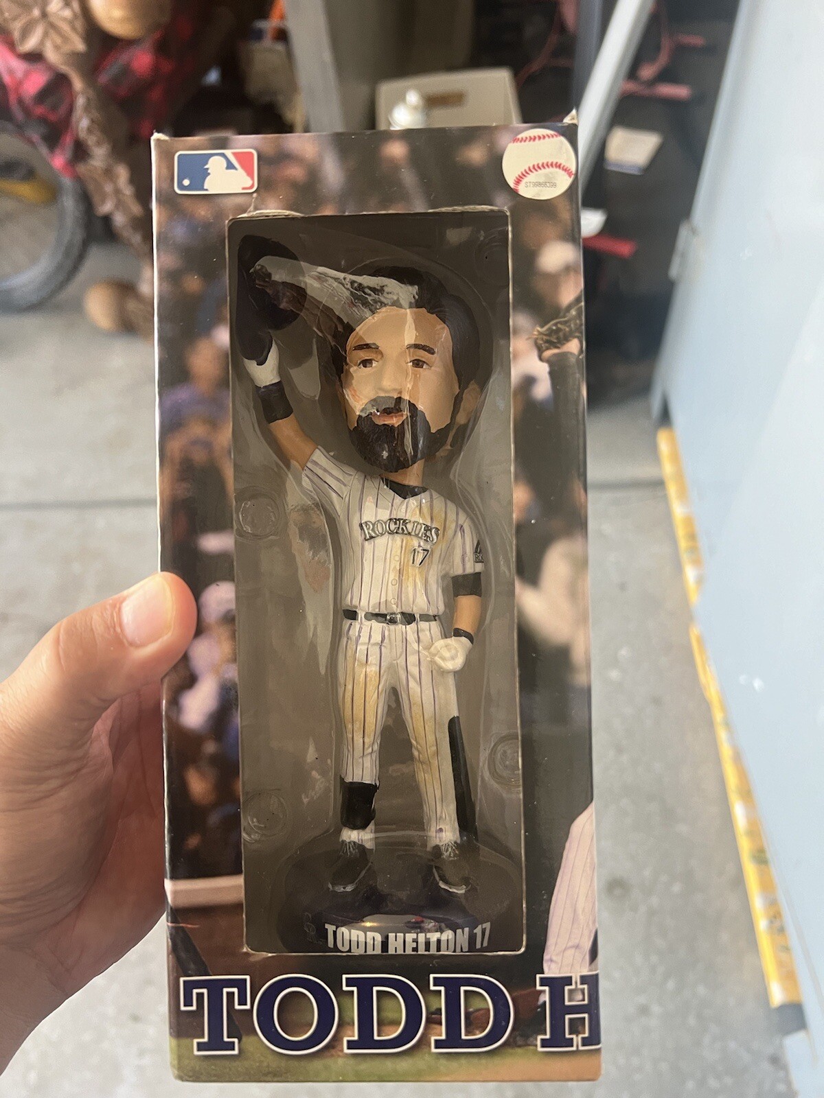 Todd Helton #17 Colorado Rockies Bobblehead Dirty Uniform HOF ...