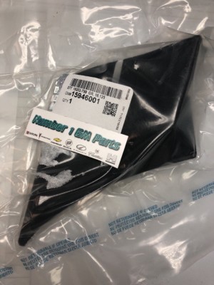 2007-2011 GM LH Drivers Side Windshield Wiper Cowl End Cap Panel ...