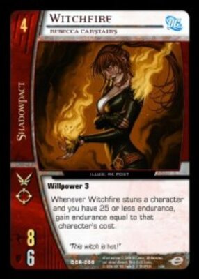VS System: Witchfire, Rebecca Carstairs [Played] DC Infinite Crisis TCG ...