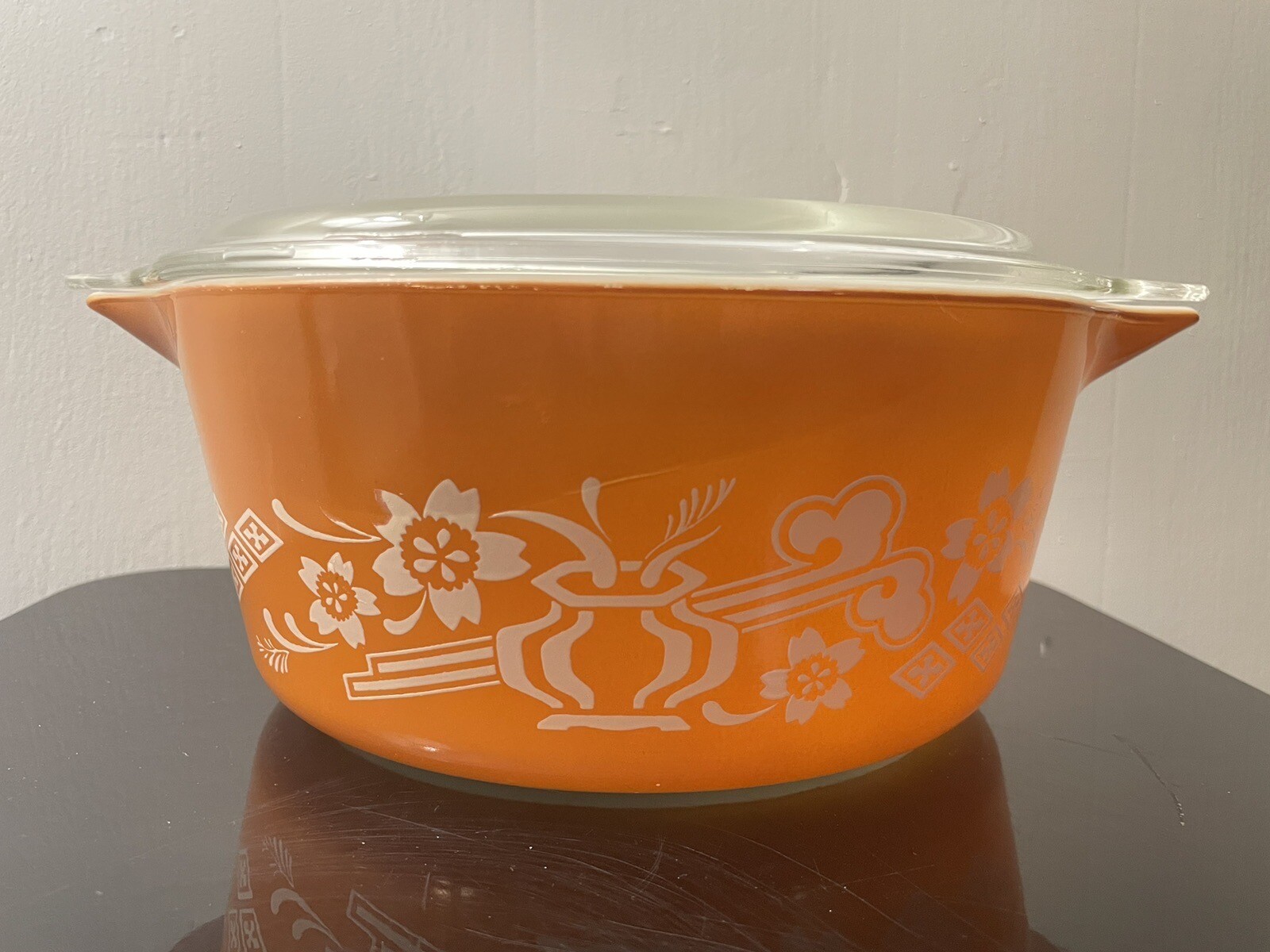Vintage Pyrex 475-B Butterfly Gold 2.5 Qt Casserole Dish With Lid | eBay