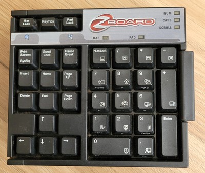 Ideazon / SteelSeries ZBoard Z Board QWERTY Insert Keyset Only Folding ...