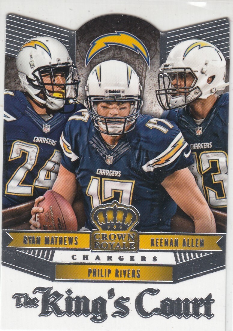 RIVERS/MATHEWS/ALLEN 2014 Panini Crown Royale The King's Court #KC6 ...