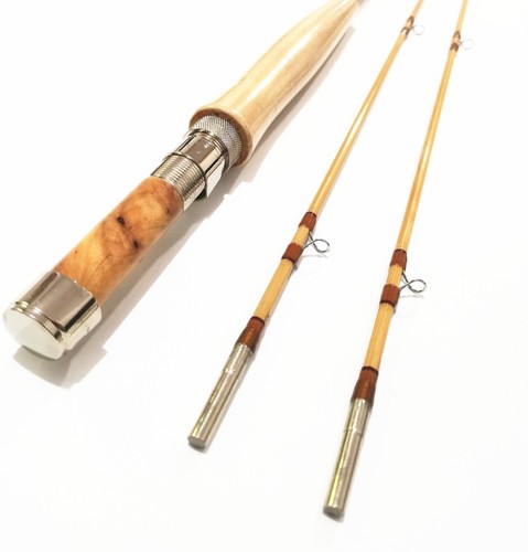 Handmade Flame Bamboo Fly Rods 6' 6" ~3wt/ Fly Fishing Rods/Vintage | eBay