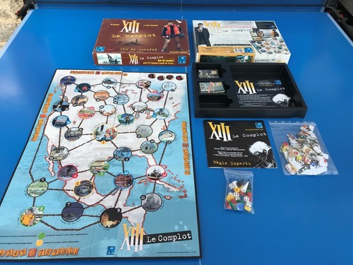 XIII Le complot 2eme edition (jeu société BD VAN HAMME) 2001 Francais ...