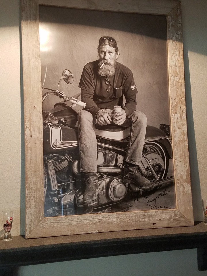 HARLEY DAVIDSON LIMITED EDITION HD PHOTO (2 FT. BY 3 FT) 1961 DUAL ...