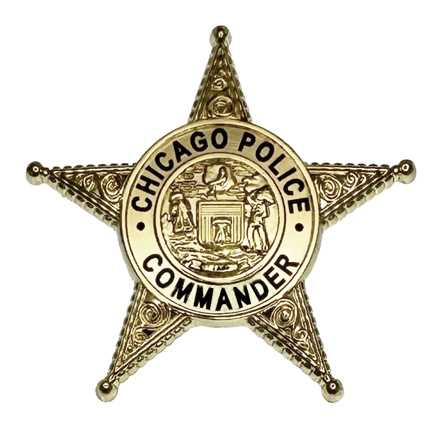 Chicago Police Mini Badge Pins LAPD Mini Policeman Badge Lapel Pin