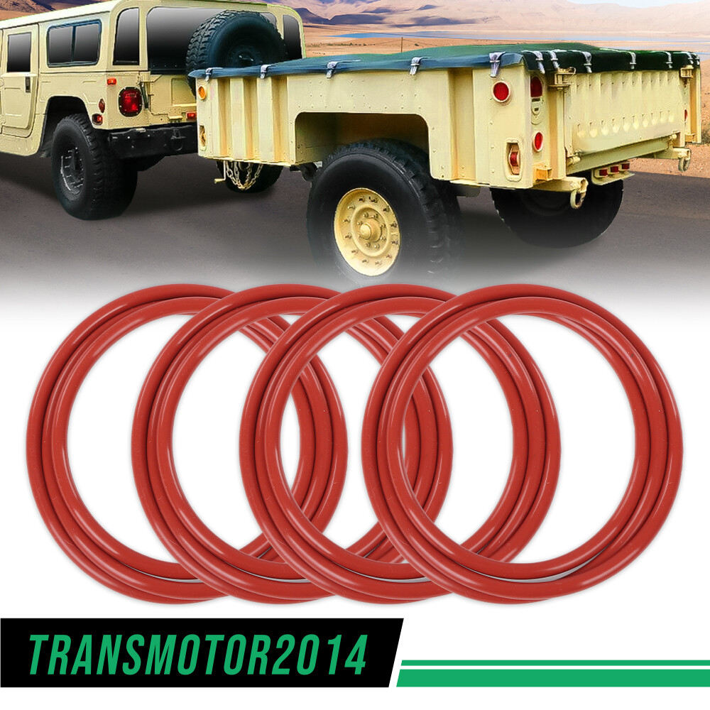 4PK O-Rings Fit For Military Humvee Split Rims Wheel Seal & M1101 M1102 ...
