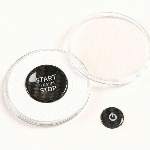 Real Carbon Fiber Engine Start Stop Cover Fit for Land Rover Defender ...