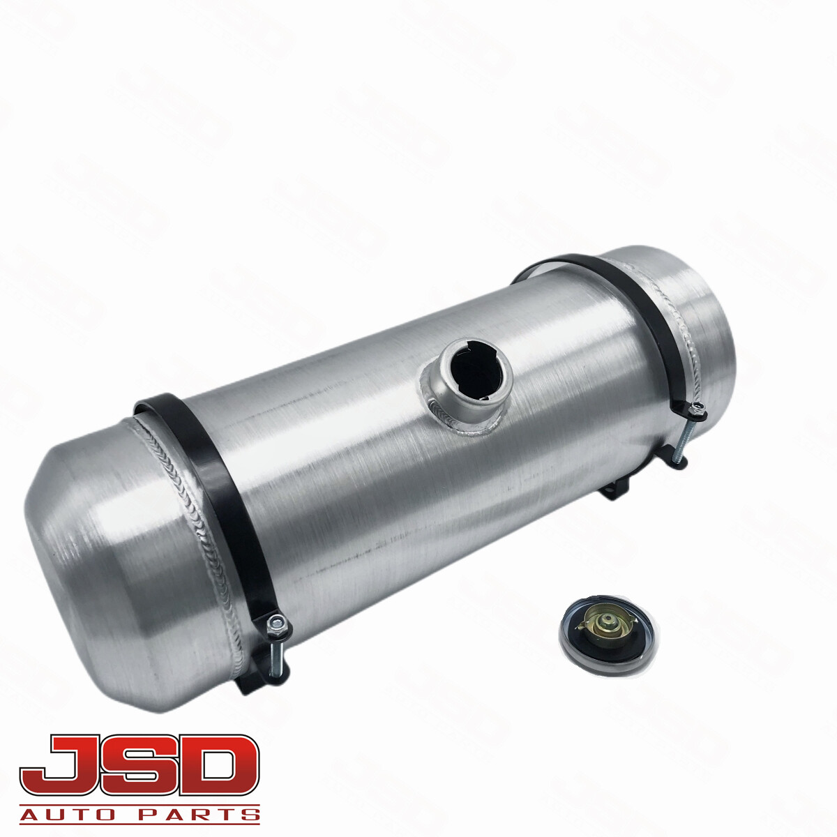 Universal 8'' x 26'' 5 1/2 Gallon Fuel Tank 1/4'' NPT Center Fill Gas ...