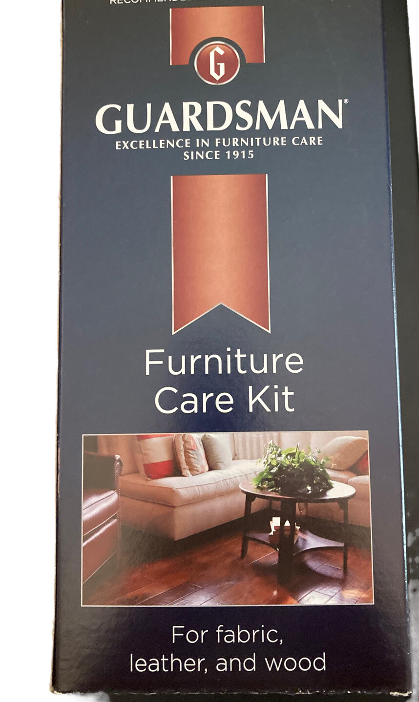 Guardsman Furniture Care Kit for Fabric, Wood & Leathers Complete NEW in Box | eBay