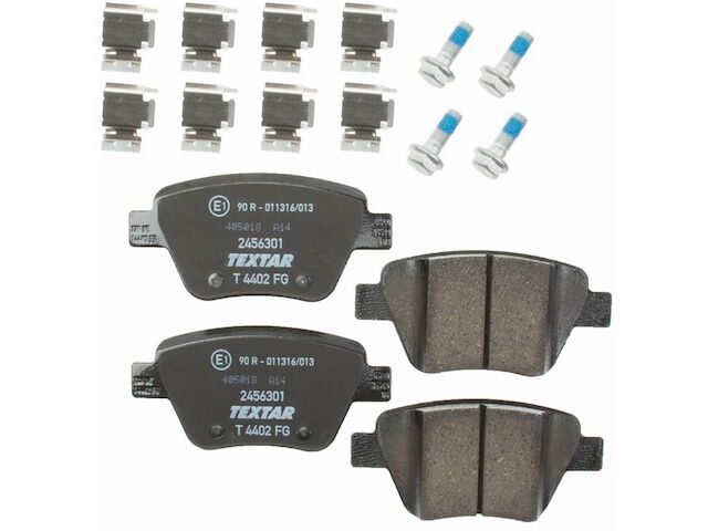 For 2010-2014 Volkswagen Golf Brake Pad Set Rear Textar 56793MDGK 2011 ...