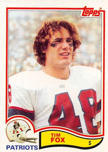 1982 Topps #148 Tim Fox Patriots NM-MT | eBay