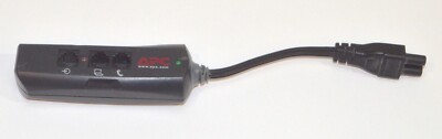 APC Mobile Surge Protector, 180 Joules, Charcoal Gray *Used* PNOTEPRO3 ...