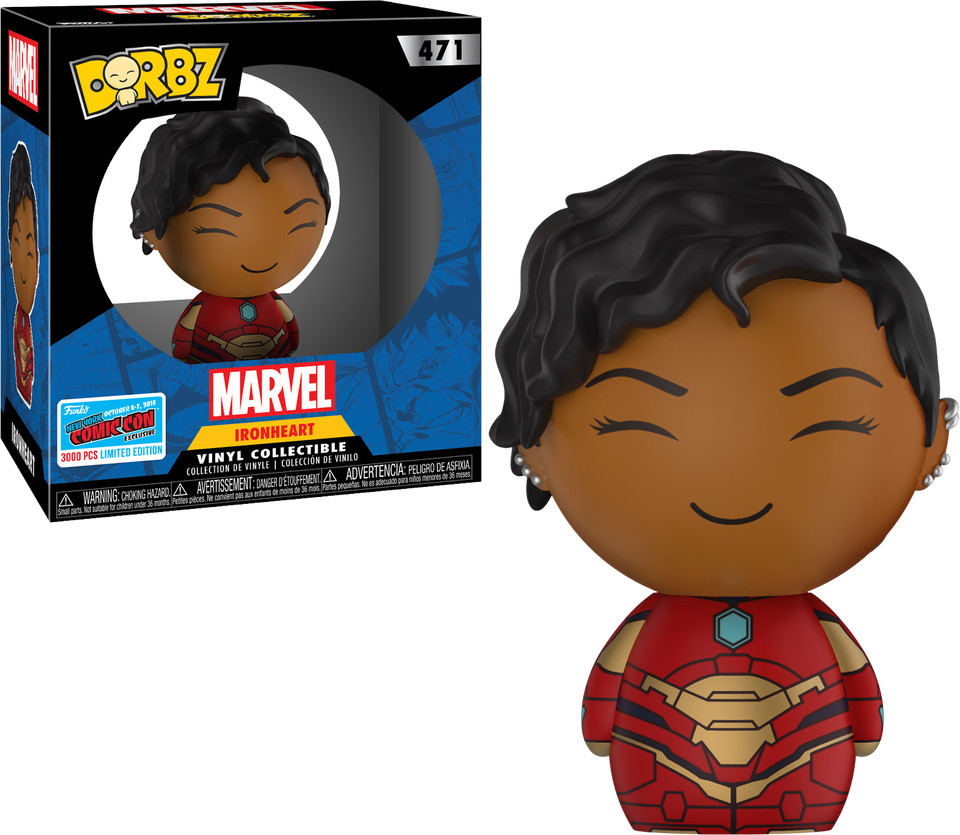 Funko Dorbz: Marvel - Iron Heart - FYE New York Comic Con (Exclusive) #471 889698209533| eBay