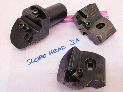 USED KENNAMETAL SLOPEHEAD 3A INTERCHANGEABLE BORING BAR & 2 HEADS | eBay