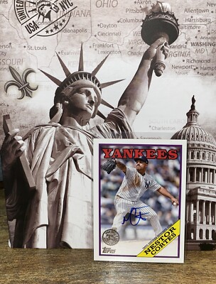 2023 Topps Series 1 Nestor Cortes Auto- 1988 Throwback Version | eBay