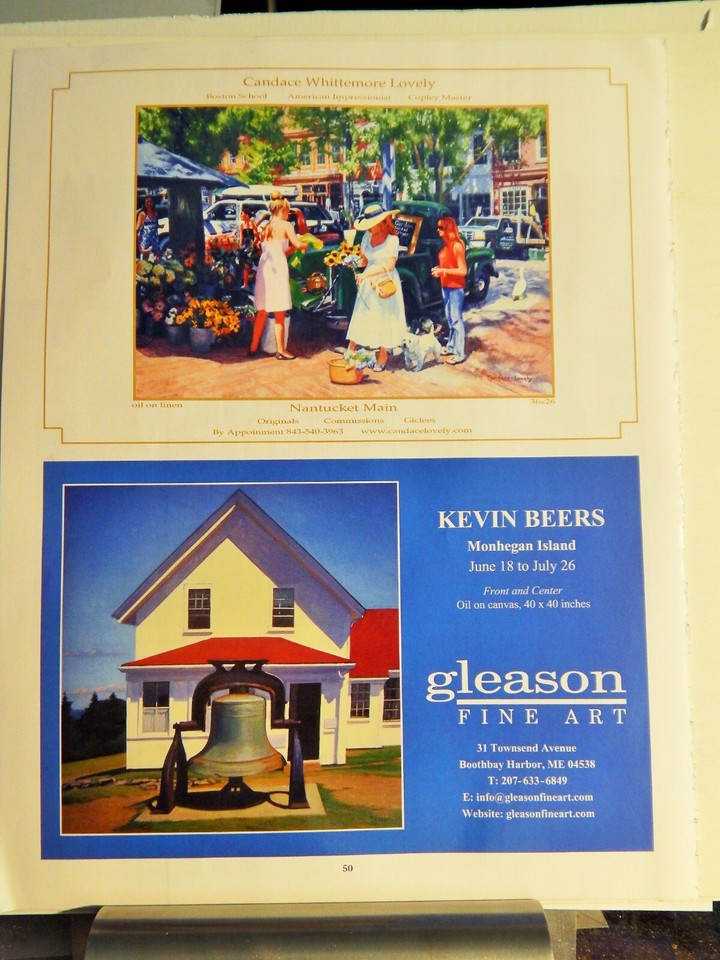 STAN MOELLER / KEVIN BEERS ART PIECES ORIG VTG 2014 ADVERTISEMENT, | eBay