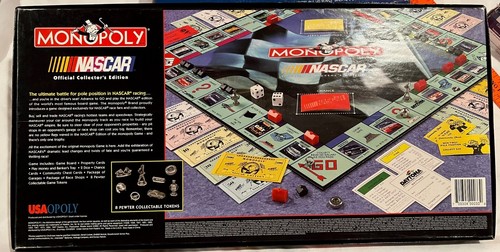 NASCAR Monopoly Official Collectors Edition Board Game. New. 2 for 1 ...