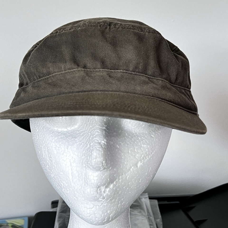Old Navy Fitted Military Hat Army Cadet Patrol Cap Golf Driving Summer ...