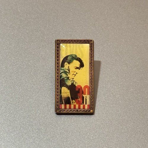 Near Vintage Elvis Presley 30th Anniversary Enamel Lapel Pin | eBay