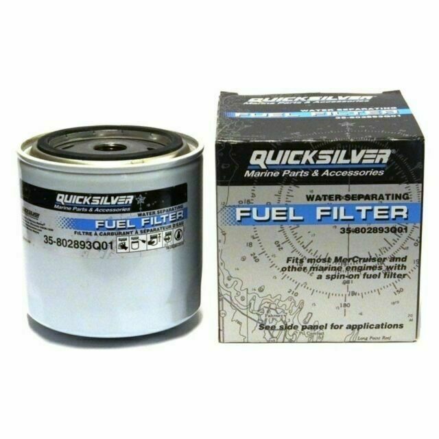 QuickSilver 35-802893Q01 Water Separating Fuel Filter for sale online ...