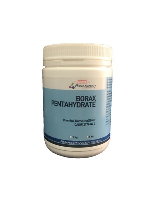 BORAX Pentahydrate Powder 500Gms Flux Welding Iron Laundry Booster FREE ...