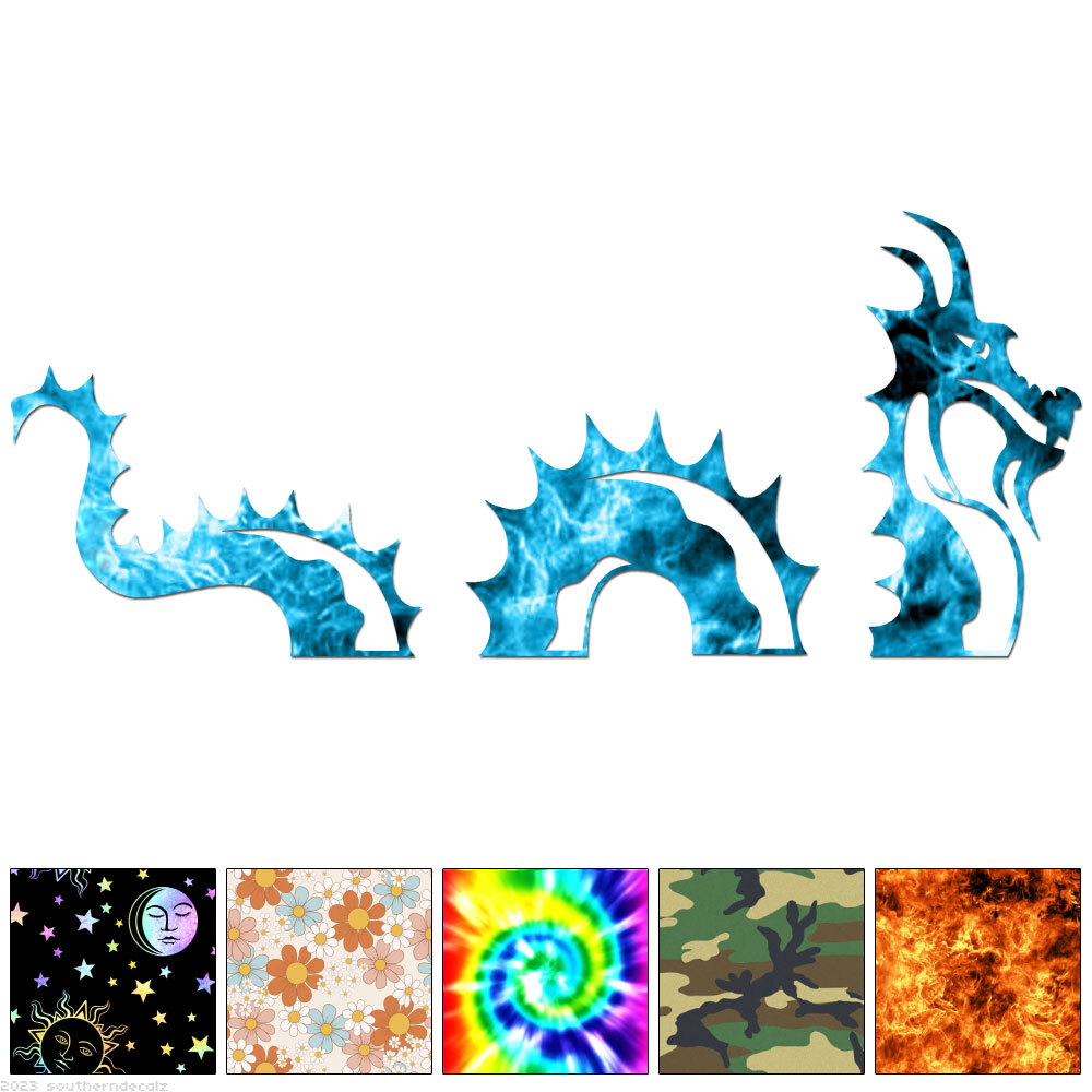 Vinyl Water Dragon