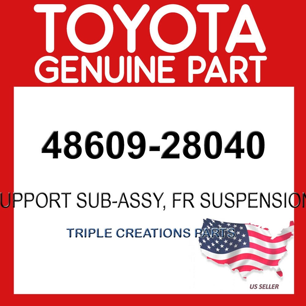 Toyota Genuine 4860928040 Support Sub-Assy Front Suspension RH Or LH ...