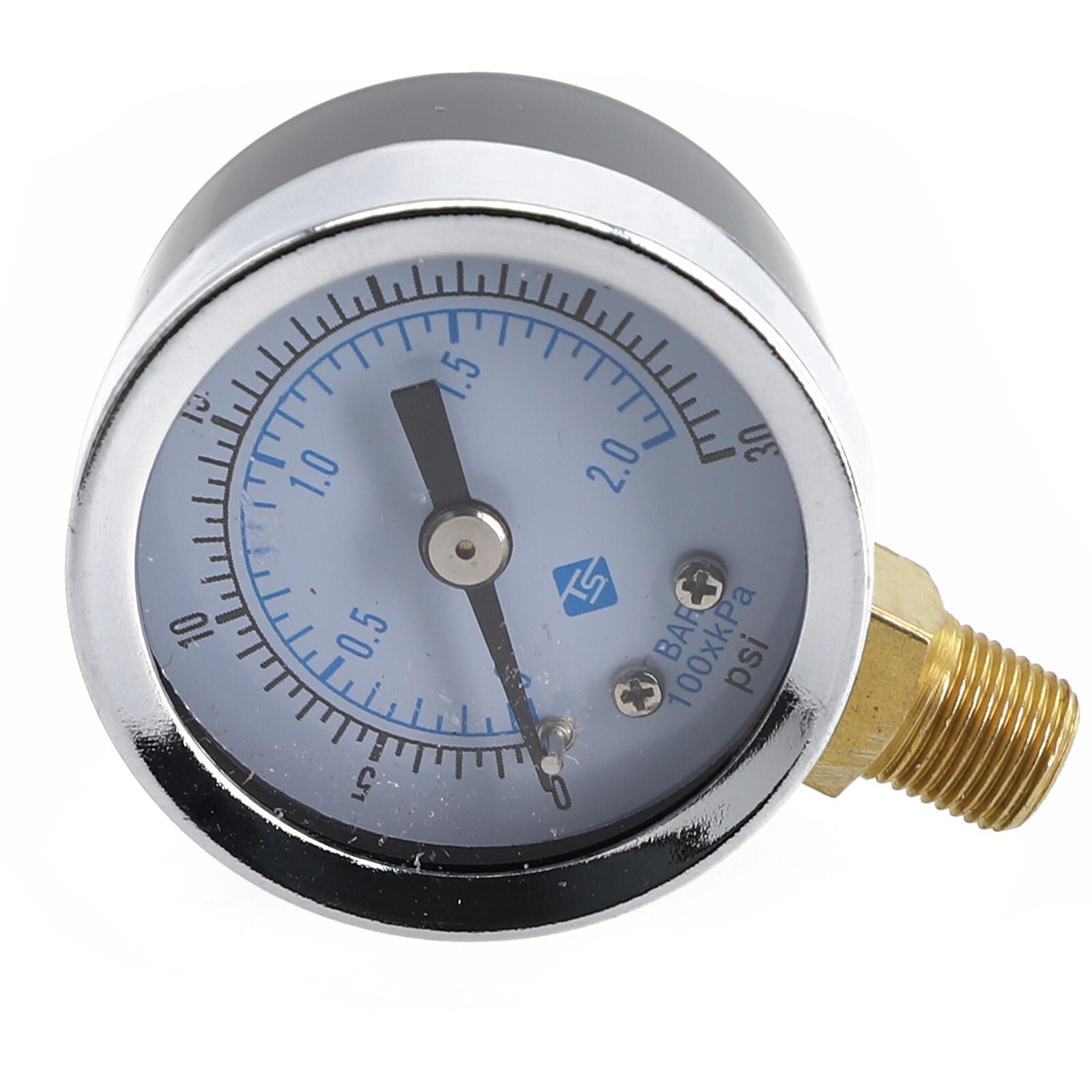 Compact Stainless Steel Pressure Gauge for Low Pressure Oil Gas ...