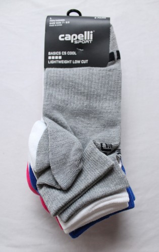Capelli Sport Unisex Adults' Lightweight Low Cut Sock 6-Pack DM3 Multi ...