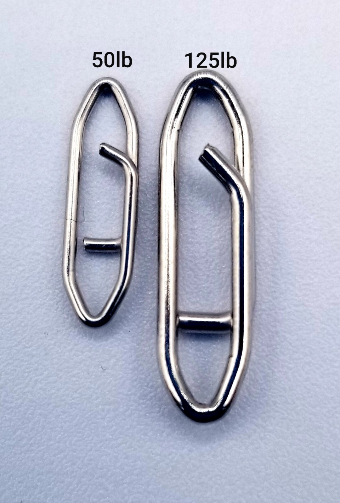 Power Clips, Quick Clips, Speed Clips, Fishing Snaps 50lb or 125lbs ...