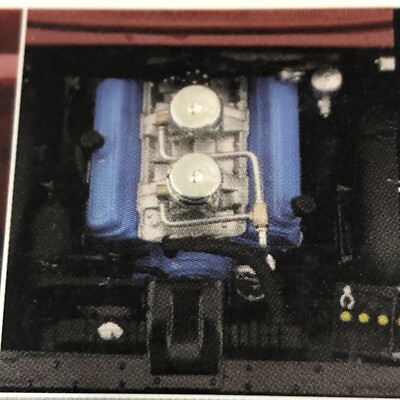 CNOTE 62 Pontiac Catalina 421 SD ENGINE W 2X4 Intake AMT 1/25 LBR Model ...