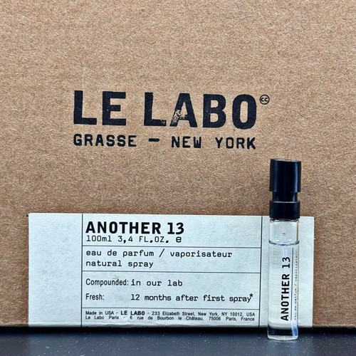 Le Labo Another 13 Eau de Parfum EDP Sample Vial Spray .05oz, 1.5mL ...