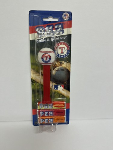 Texas Rangers Pez MLB Dispenser & Candy Unopened | eBay