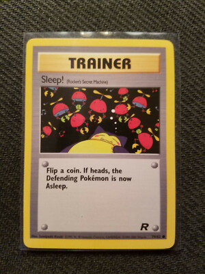 Pokemon Sleep 79/82 Team Rocket Common NM/M | eBay