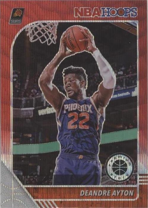 2019-20 Panini NBA Hoops Premium Stock - DeAndre Ayton #150 Red Wave Prizm for sale online | eBay