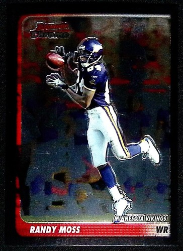 Randy Moss - 2003 Bowman Chrome #60 - Vikings | eBay
