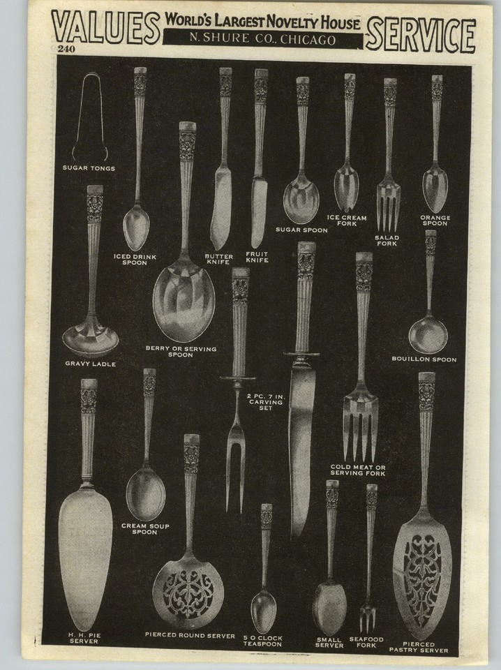 1938 PAPER AD 2 PG Community Plate Plate Silverware Coronation Pattern ...
