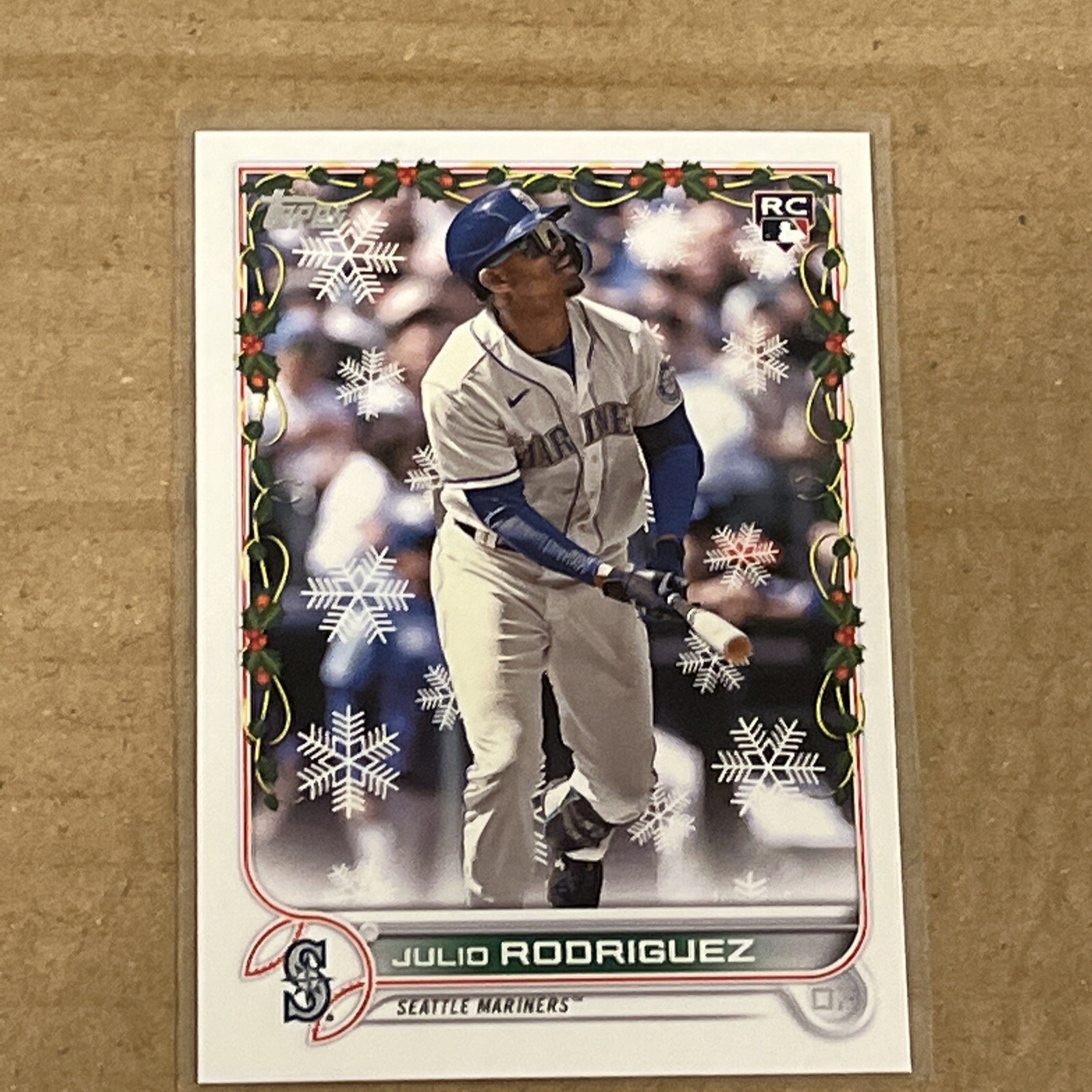 2022 Topps Holiday Julio Rodriguez Rookie Card RC #HW44 - Seattle ...
