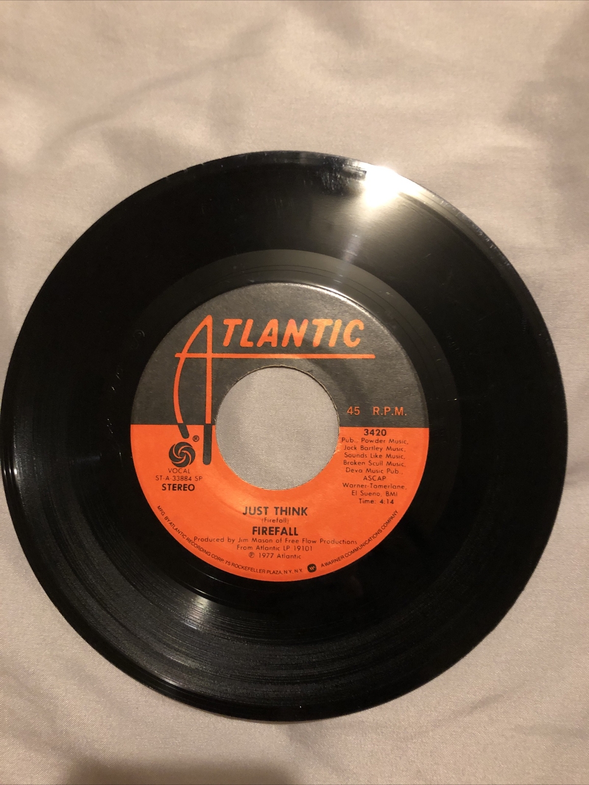 B64 Firefall: Just Remember I Love You/ Just Think, 1977 Atlantic 3420 ...