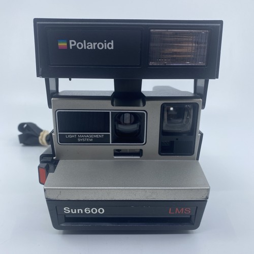 Polaroid Sun 600 Instant Camera with Strap Vintage - Untested | eBay